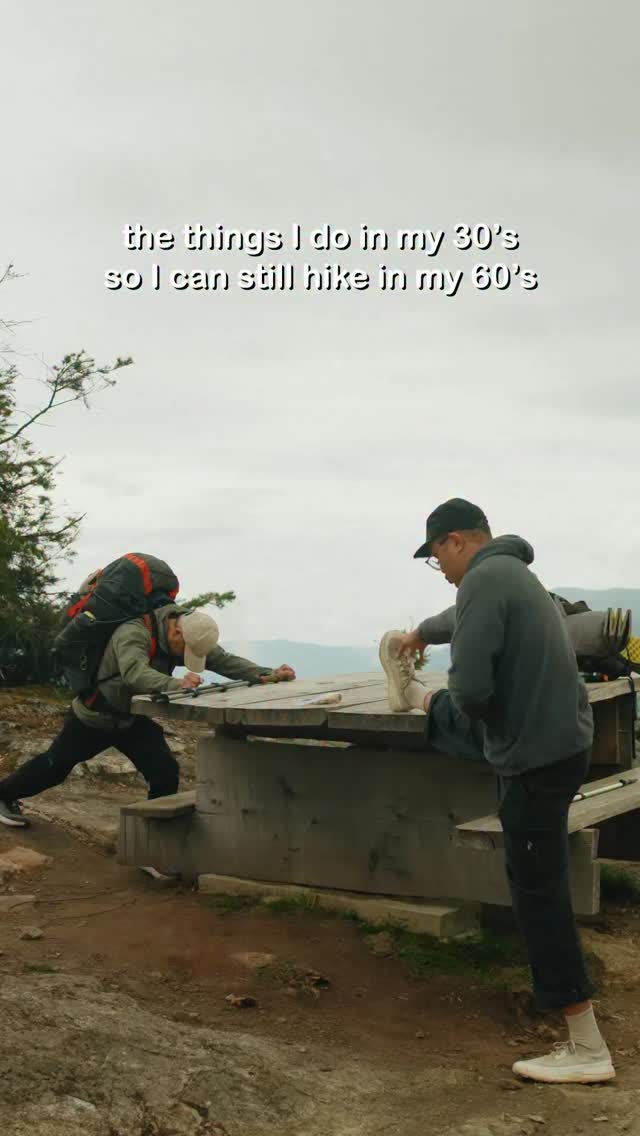 What I do in my 30s so I can still hike in my 60s