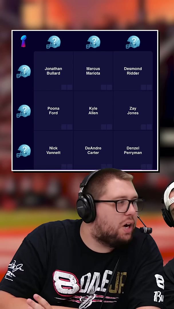 Reverse grid challenge #football #NFL #sports
