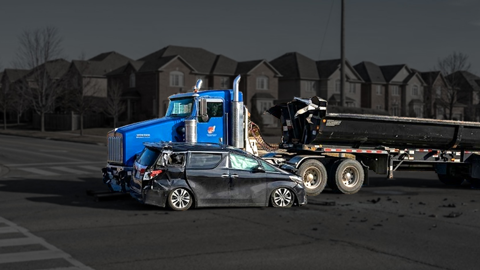Crash caught on camera