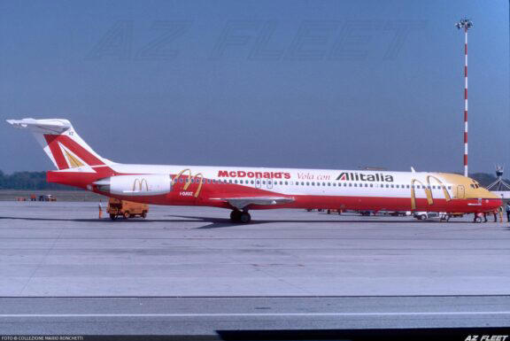 25 anni dopo Alitalia, McDonald’s ricomincia a volare nei cieli ...