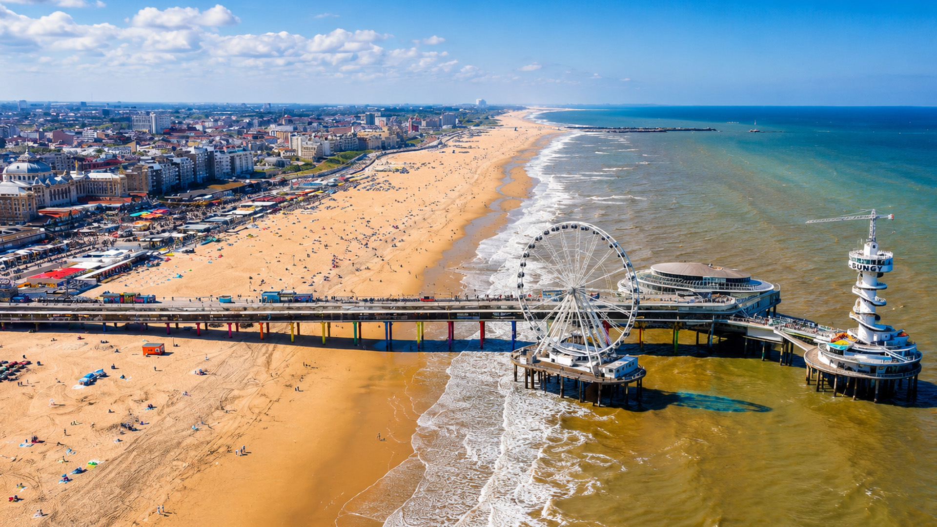 A seaside city designed for tourism