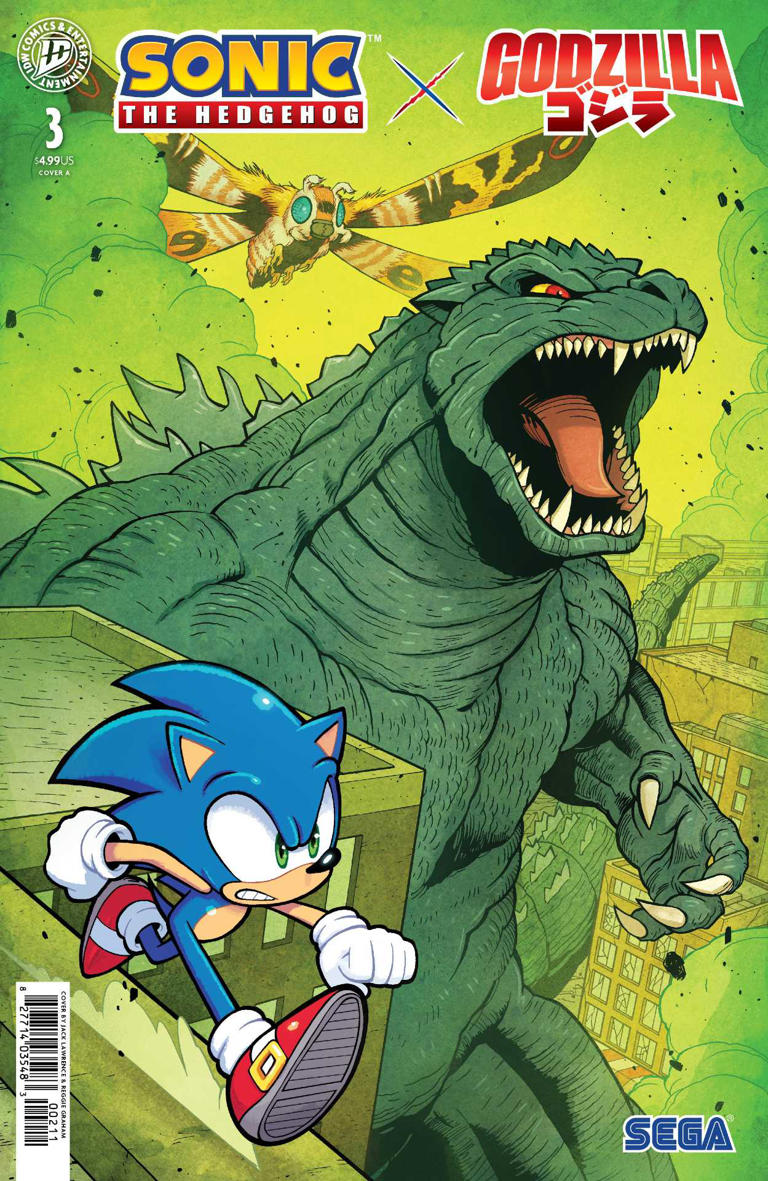 After 4 years, Sonic the Hedgehog's biggest crossover of all time is ...