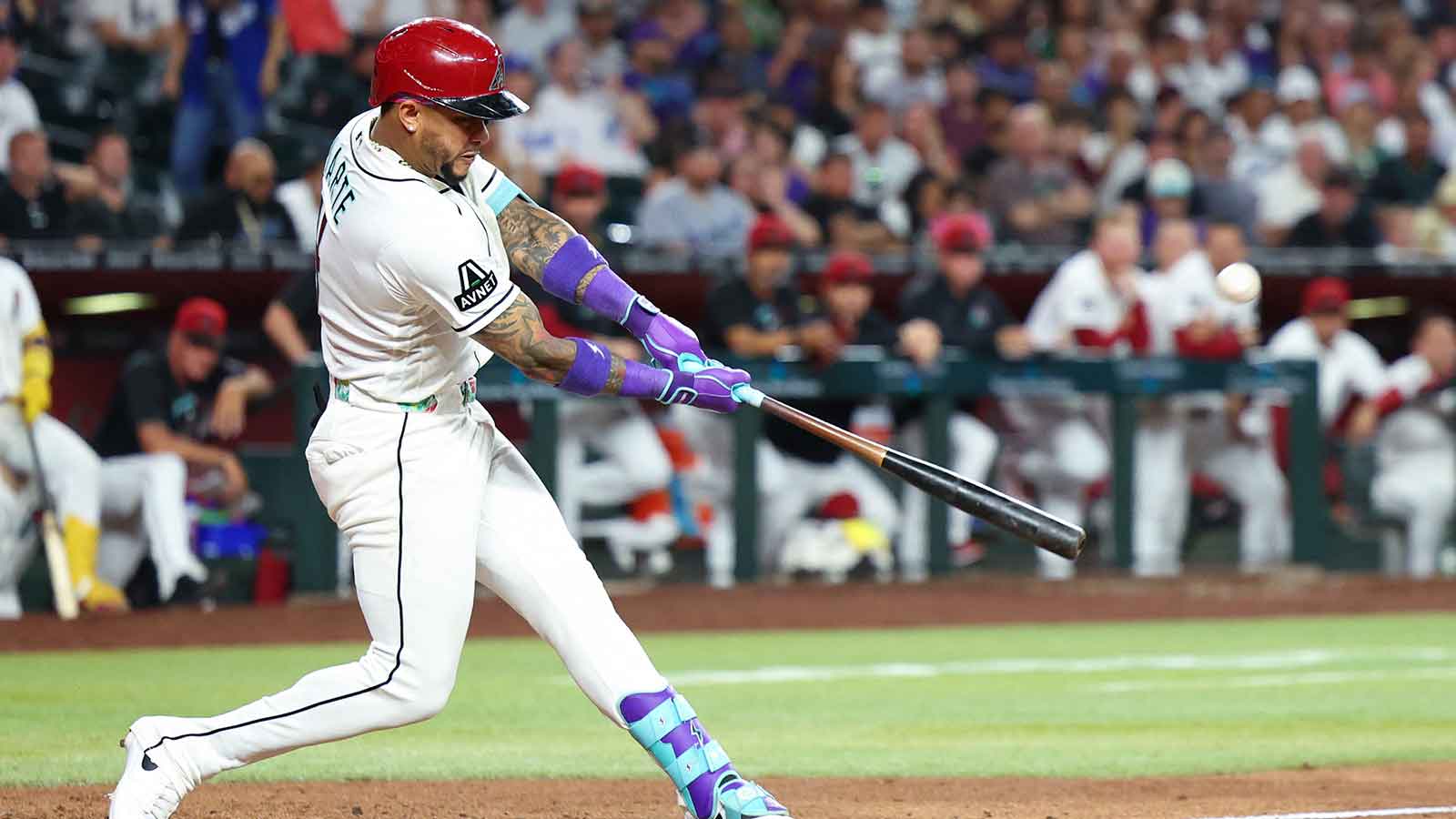 Diamondbacks’ Ketel Marte walks off Dodgers with moonshot home run