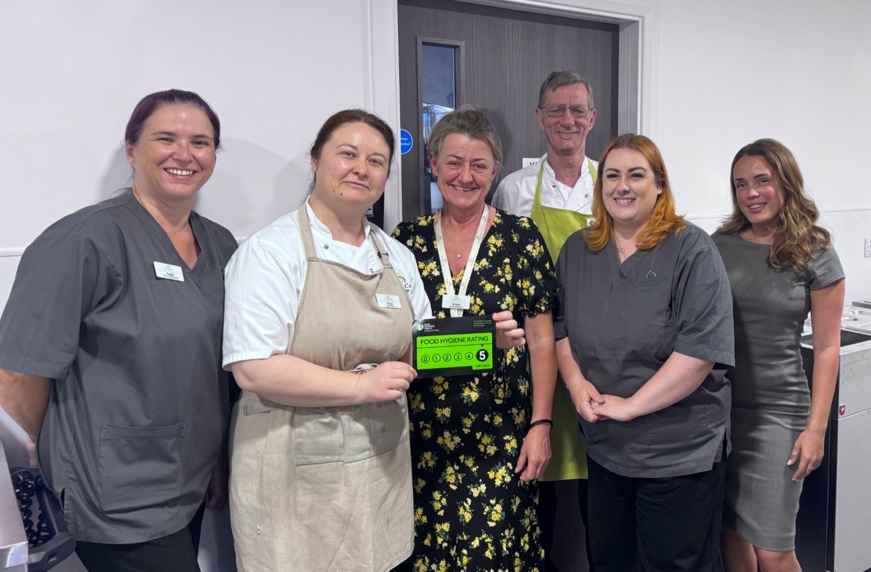 Bognor Regis care home achieves five-star food hygiene rating