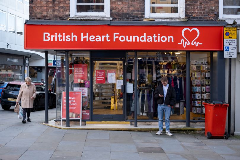 British Heart Foundation announces 150 shop closures with 69 in ...