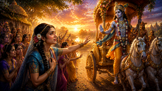 Why Krishna left Vrindavan despite loving Radha
