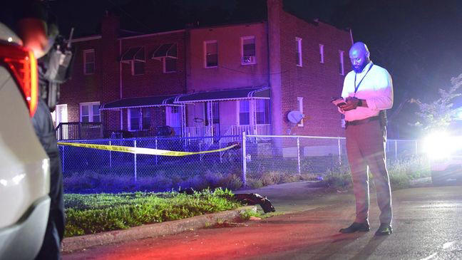 Police investigate three separate shootings across Baltimore in five hours
