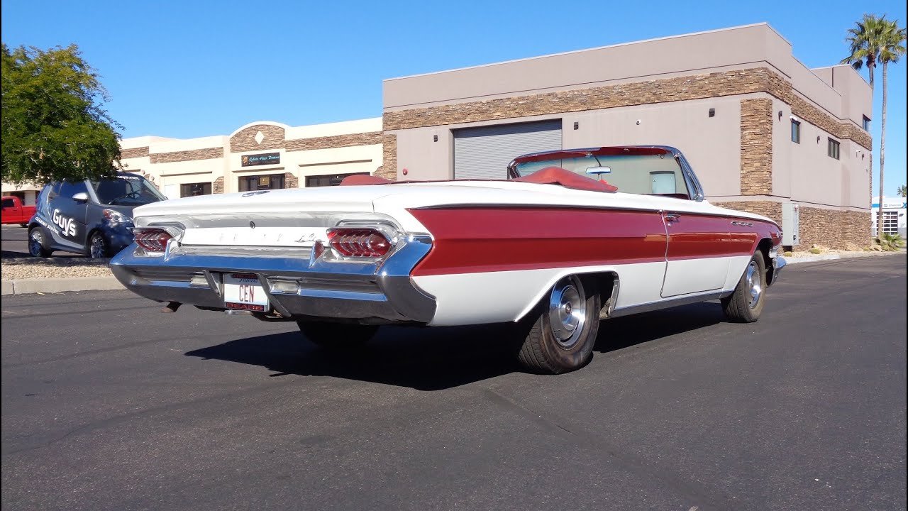 Classic 1961 Buick LeSabre convertible with Wildcat V8