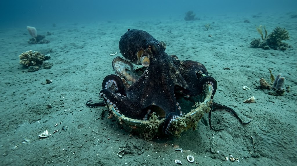 This animal is so smart it escapes from aquariums for fun