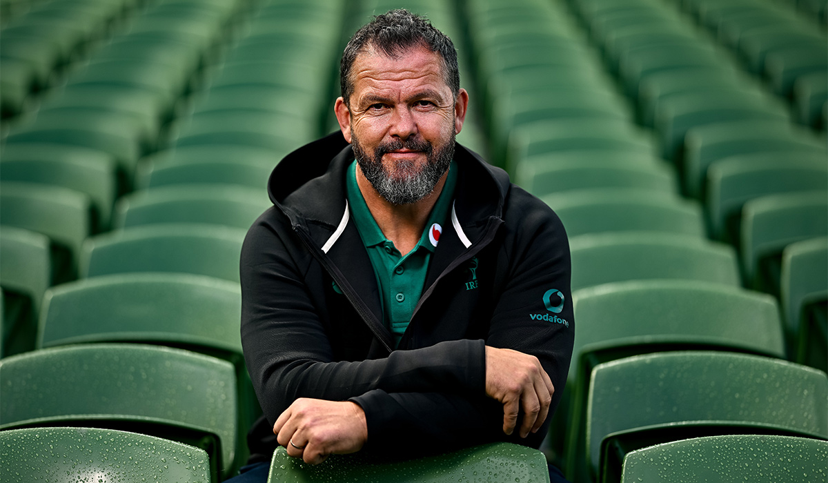 IRFU confirm Andy Farrell contract extension until 2031