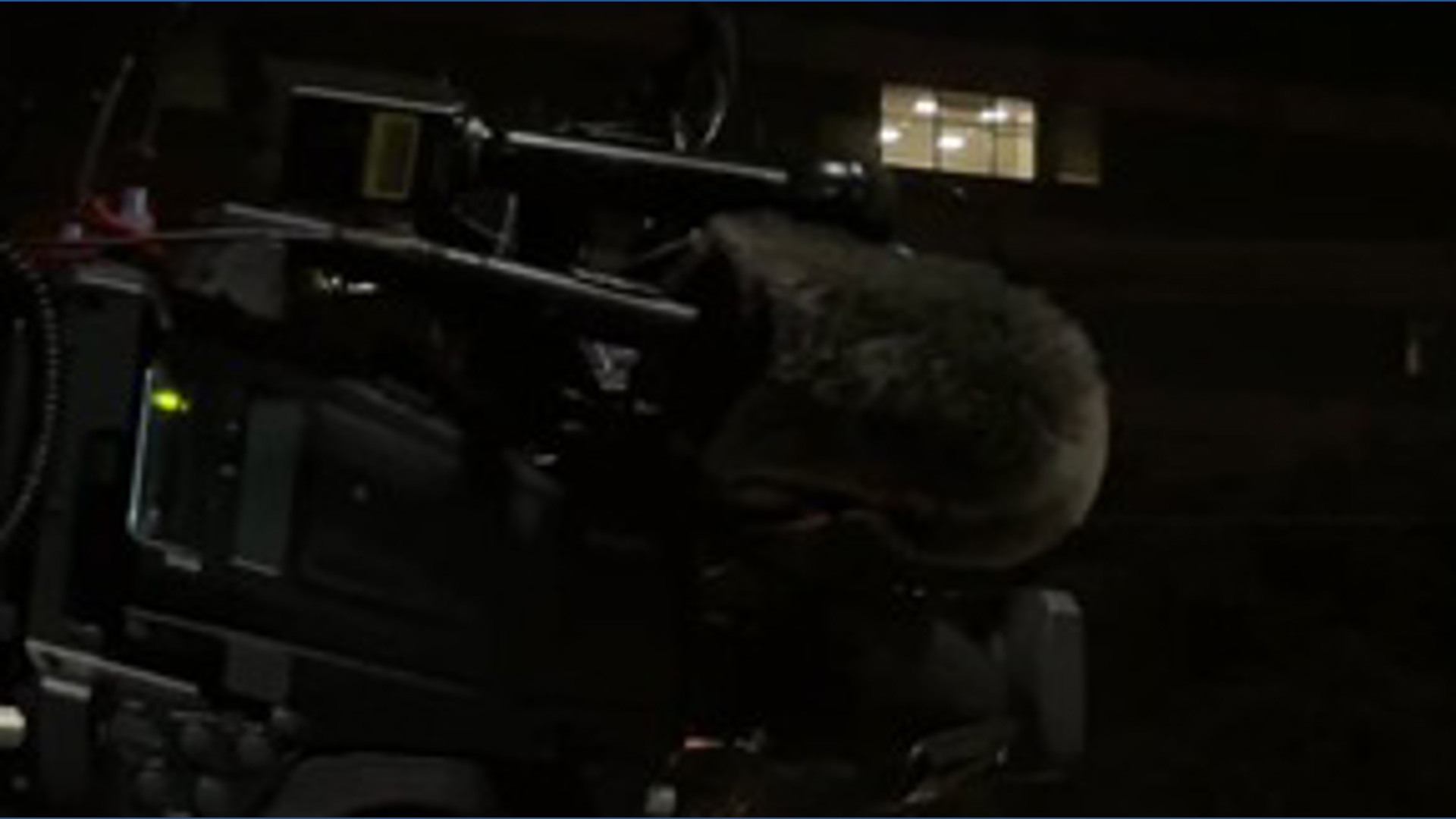 Behind the scenes of a KENS 5 live shot early Friday morning