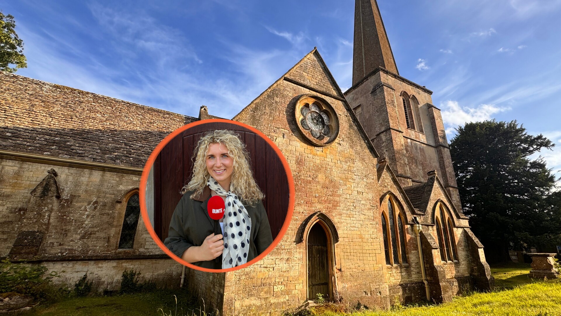 BUNTE.de zeigt euch Harriet & Peter Phillips' Hochzeitskirche