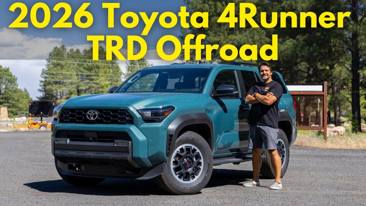 2026 Toyota 4Runner TRD Offroad Delivers More Offroad Performance for ...