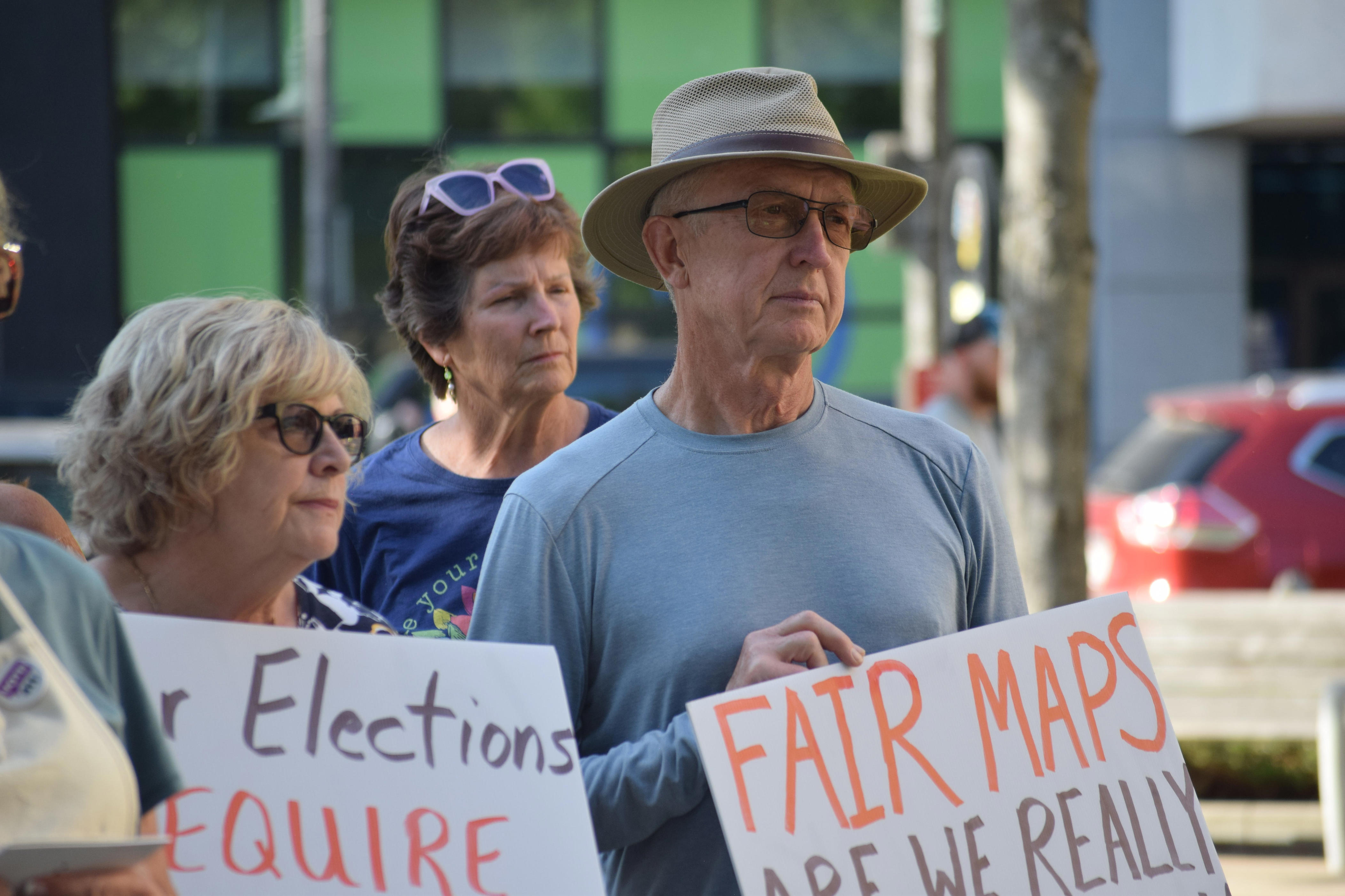 Wisconsin voters push for fair election maps in Appleton rally
