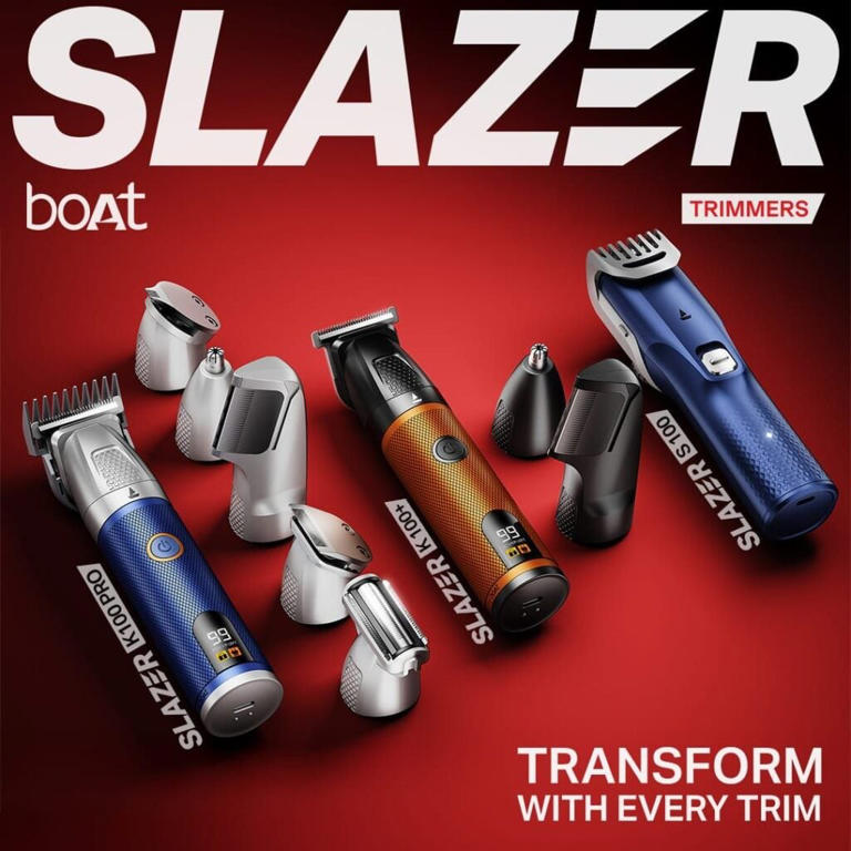 Boat launches Slazer K100+ and K100 Pro trimmers with ceramic blades ...