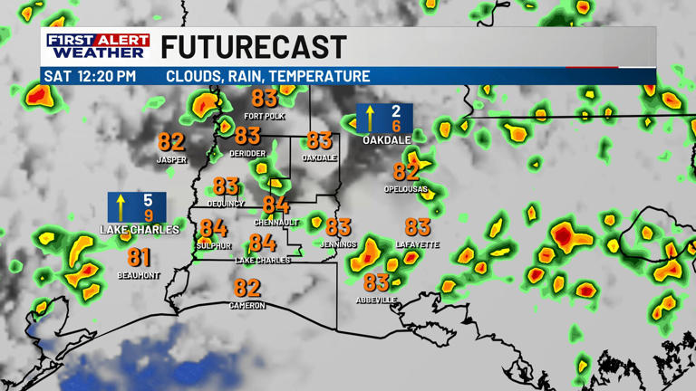 First alert forecast: Scattered storms return for the afternoon ...