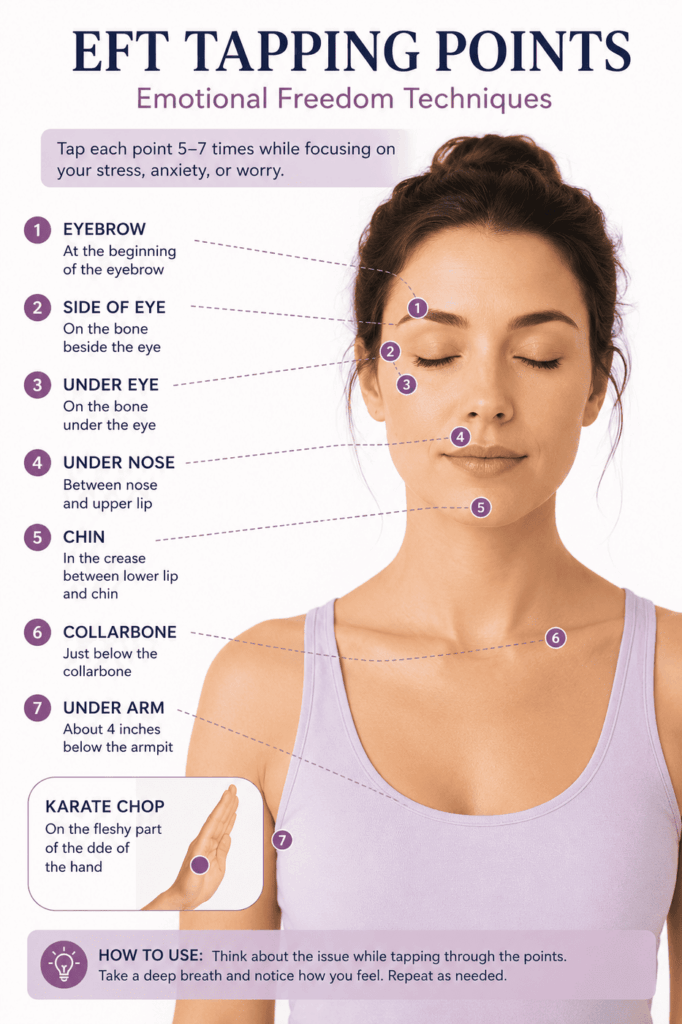 Can't sleep because you're stressed? Try tapping your way to calm