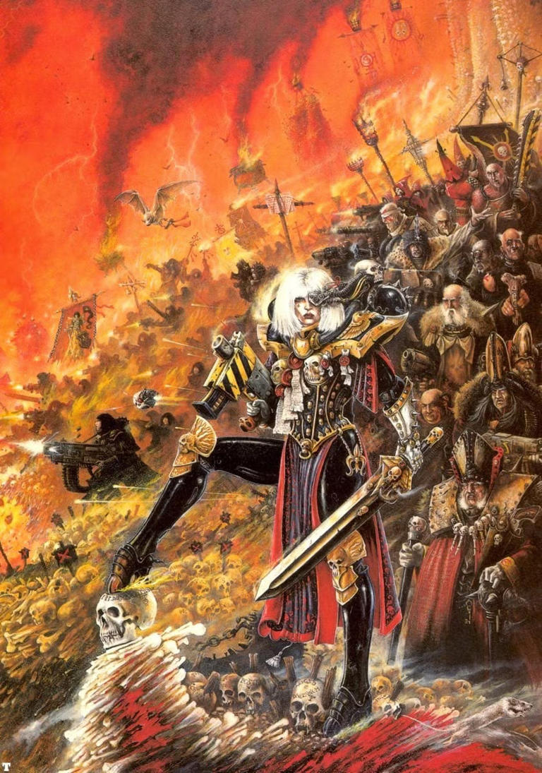 From Warhammer to orcs to Stranger Things, illustrator John Blanche’s ...