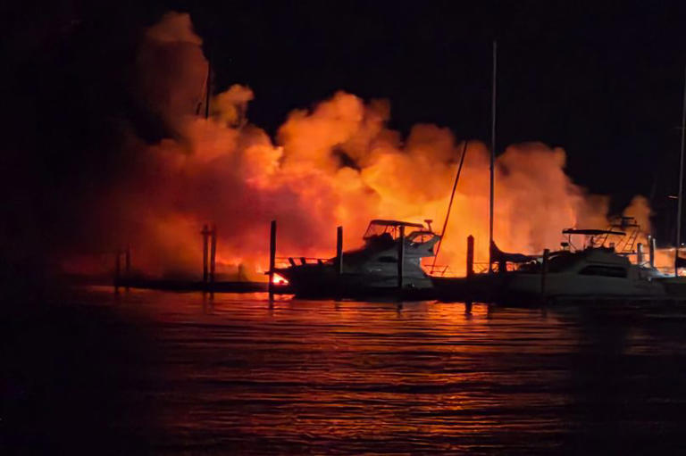 Winthrop yacht club fire: Horror inferno ravages historic Massachusetts ...