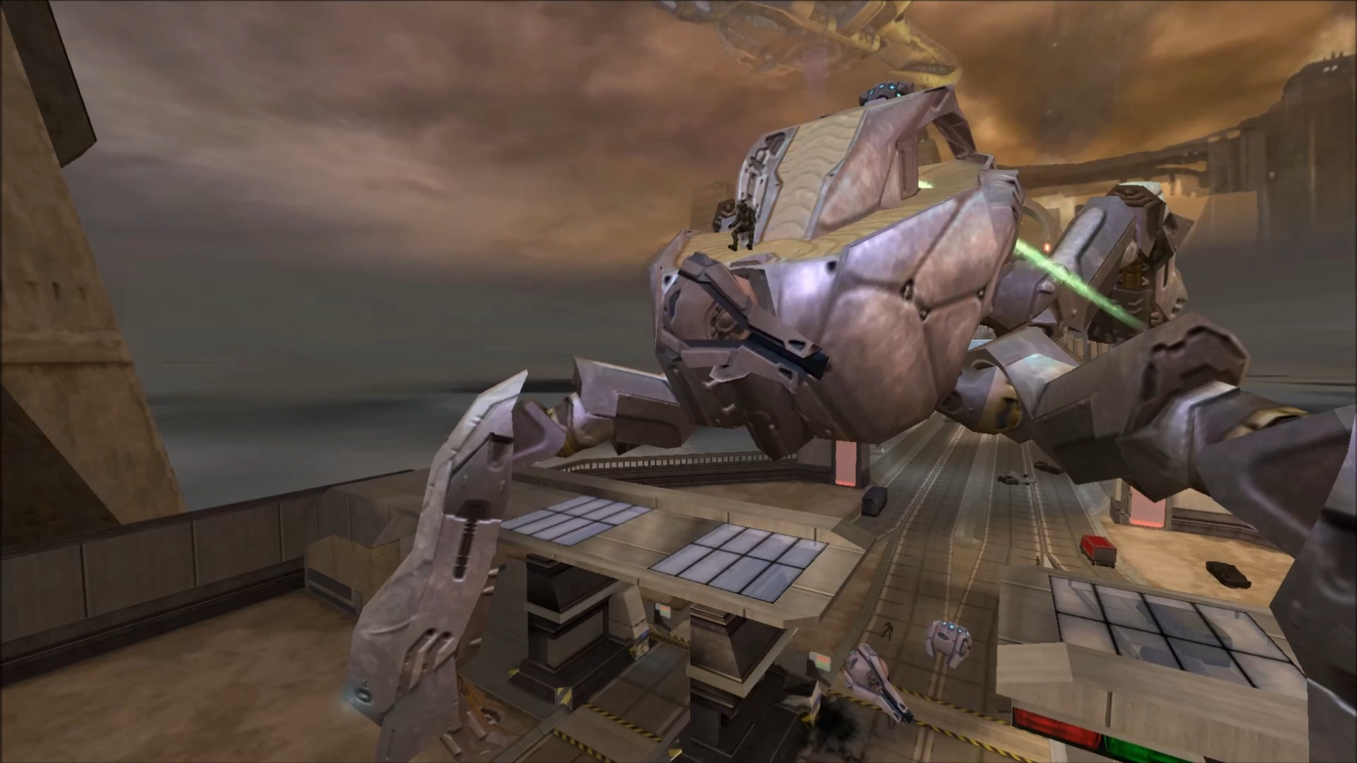 What do scarab rear turrets actually do in Halo 2?