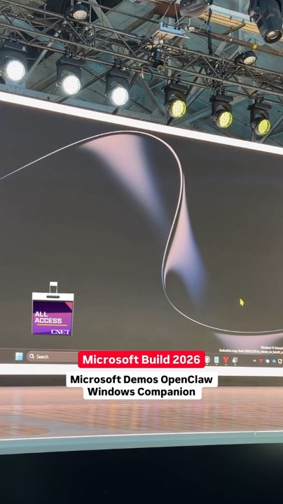 Microsoft Build 2026: OpenClaw Windows companion demo