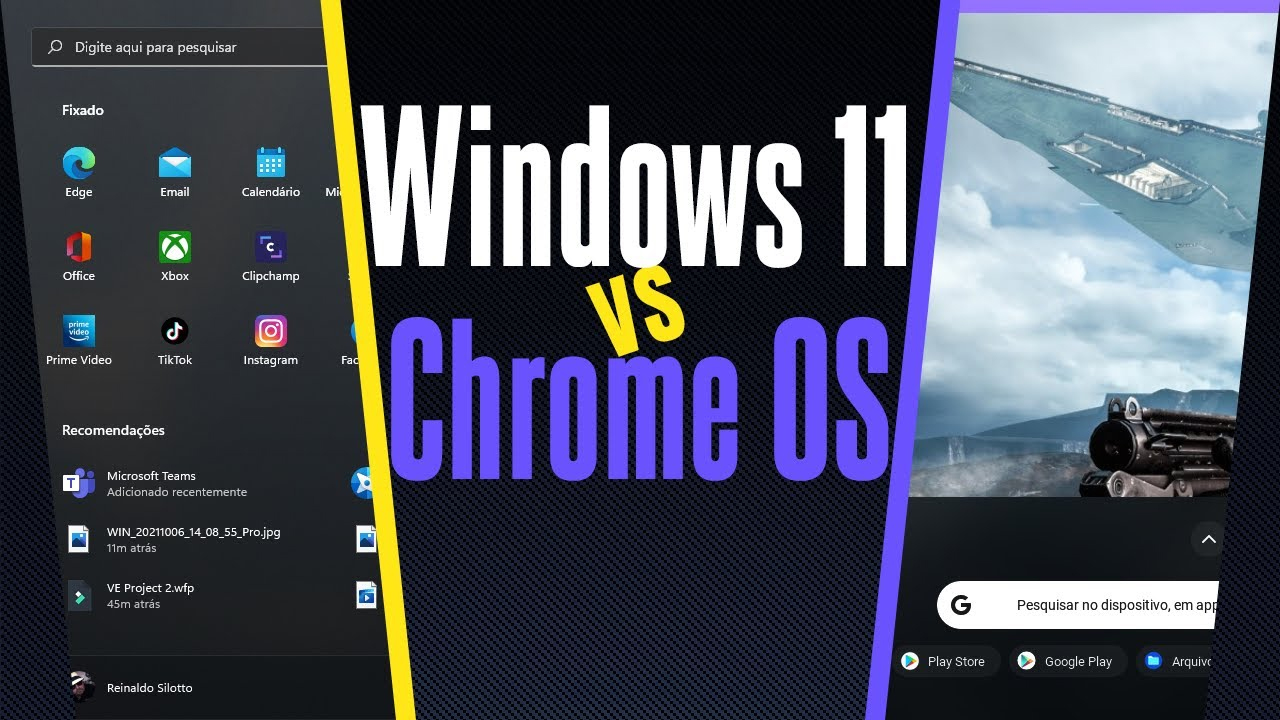 Windows 11 vs Chrome OS: a Microsoft está copiando o Google?