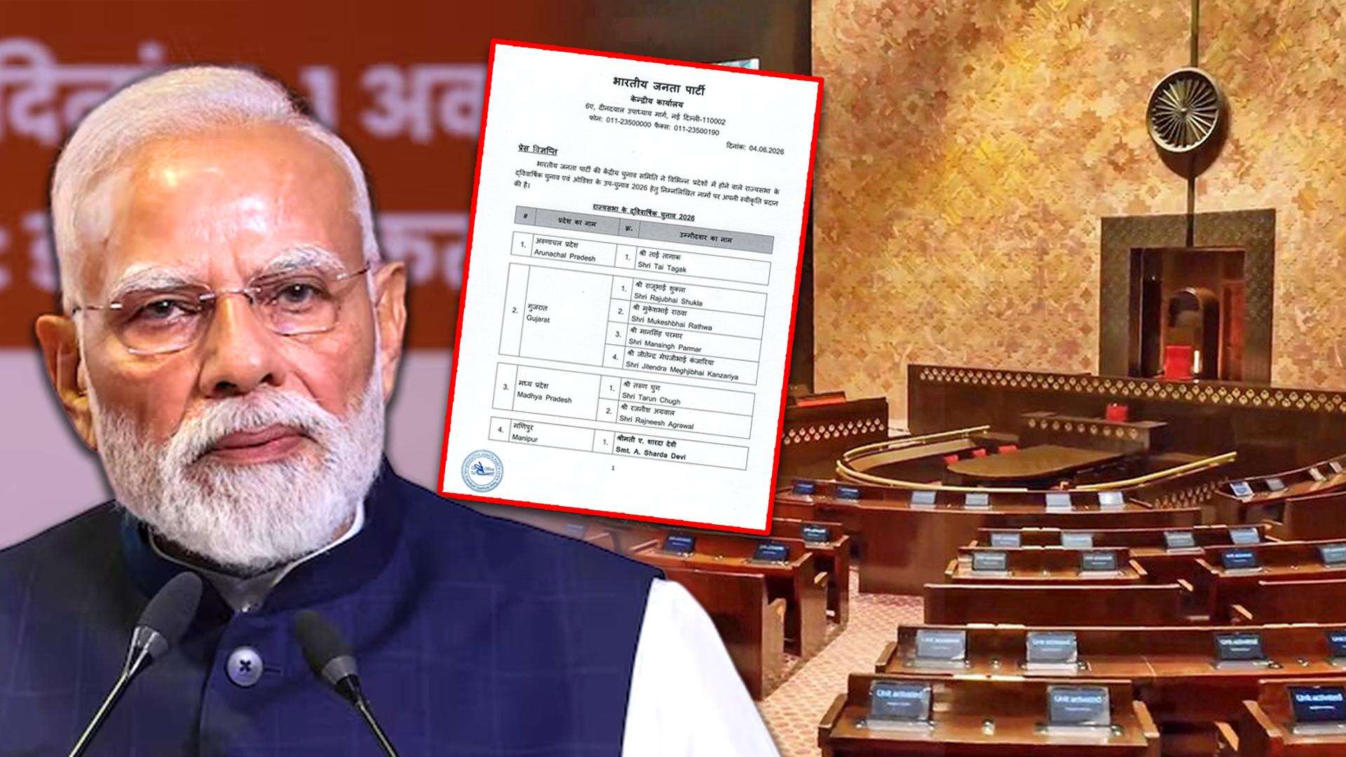 BJP drops two Union ministers from RS list, party's next move keeps ...