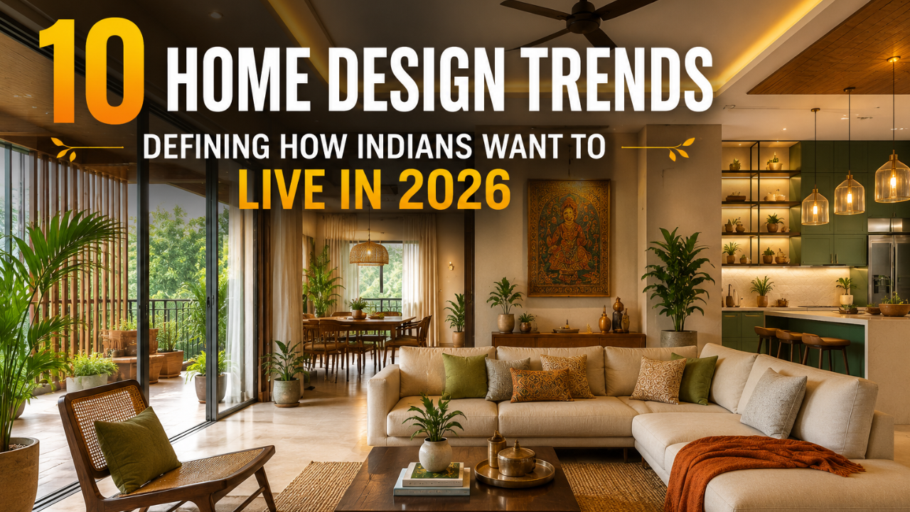 10 home design trends defining how Indians want to live in 2026