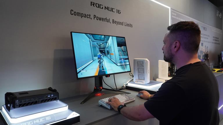 I tried the new ROG NUC 16 and Asus’ upgraded mini gaming PC is ...
