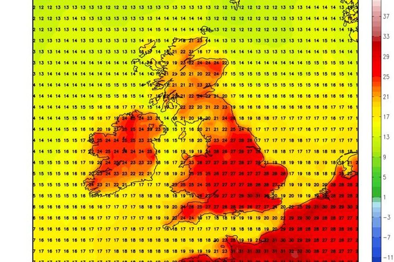 Ireland weather: Met Eireann signals temperature spike as heatwave ...
