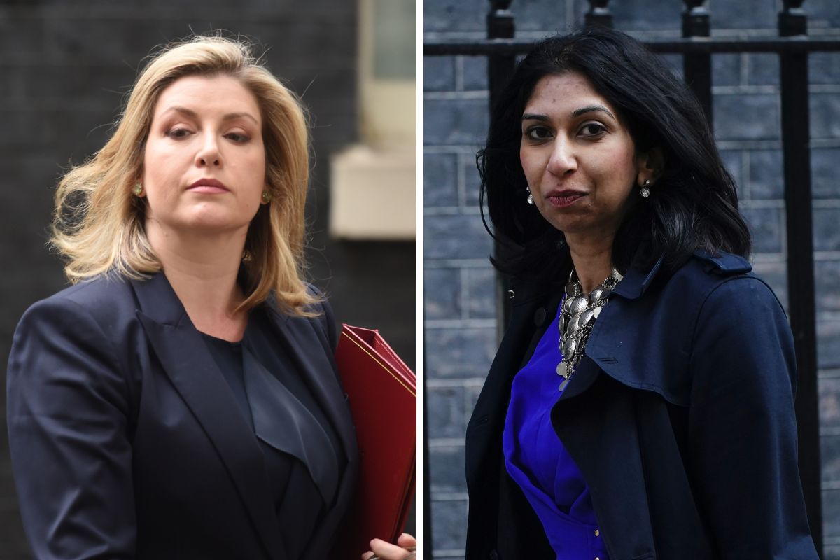Ex-Tory MPs in social media spat as Suella Braverman and Penny Mordaunt ...