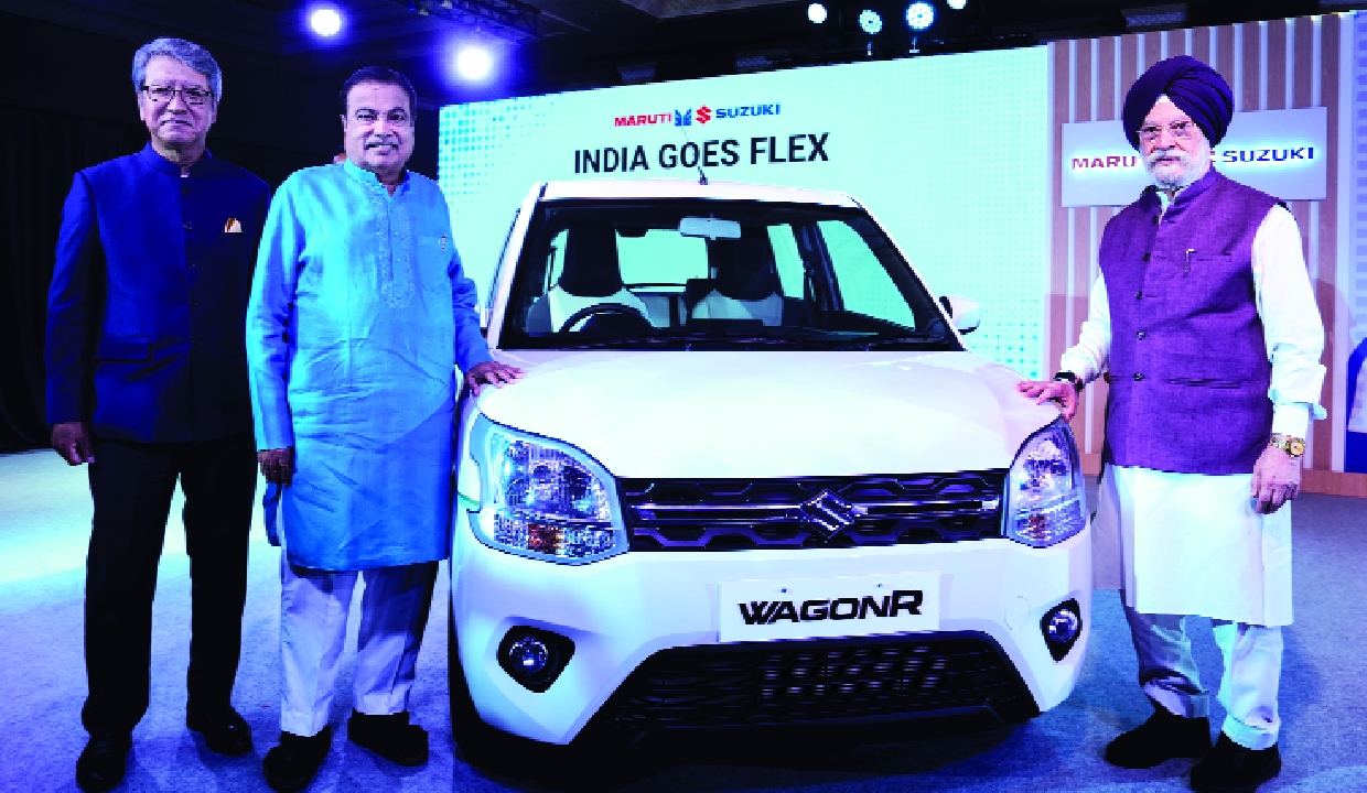 Maruti Suzuki launches India's first flex-fuel car