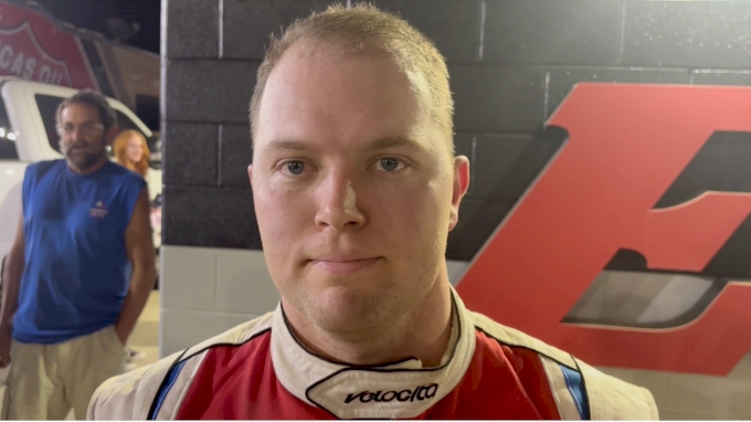 Bobby Pierce after 2026 Dirt Late Model Dream prelim at Eldora Speedway