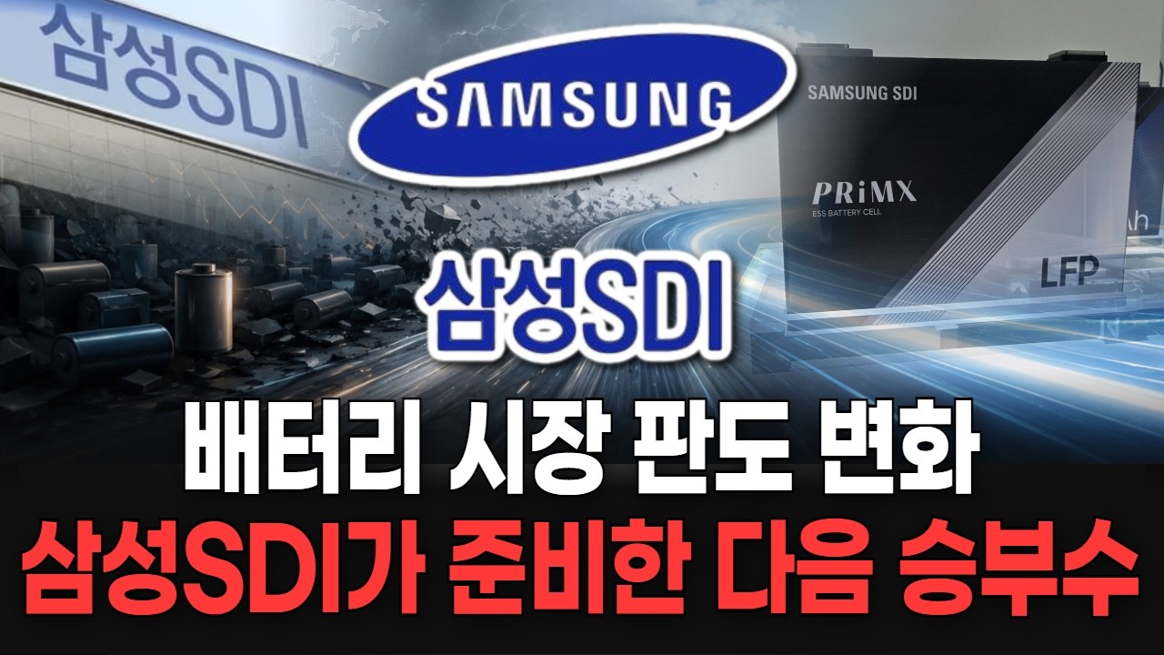 배터리 시장 판도 변화…삼성SDI가 준비한 다음 승부수