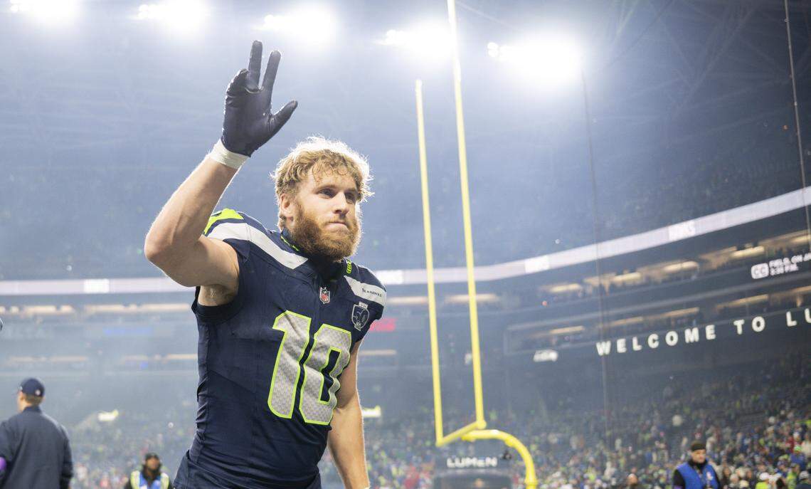 Go out on top, as champion? That's not Cooper Kupp. He, Seahawks have ...