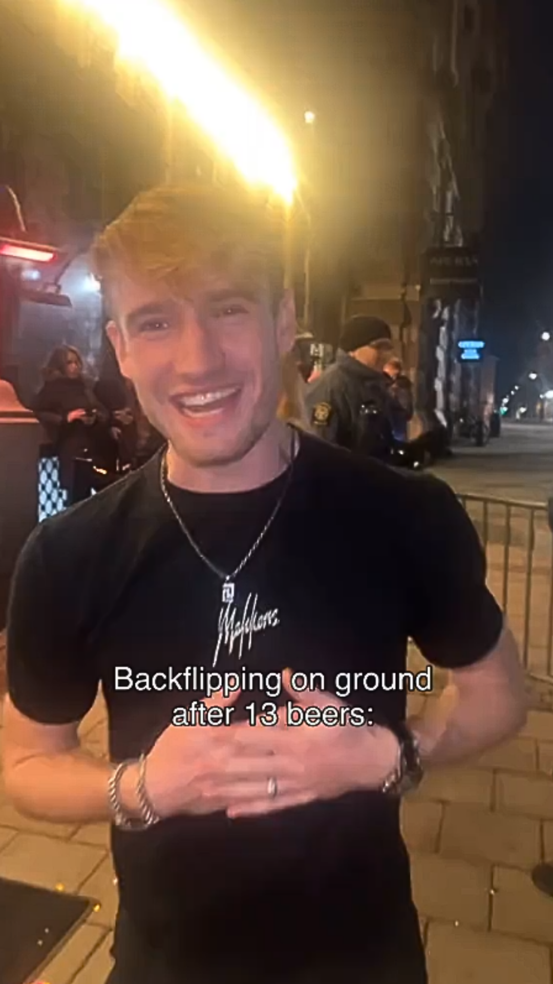 Backflipping after 13 beers. Did I make a point?