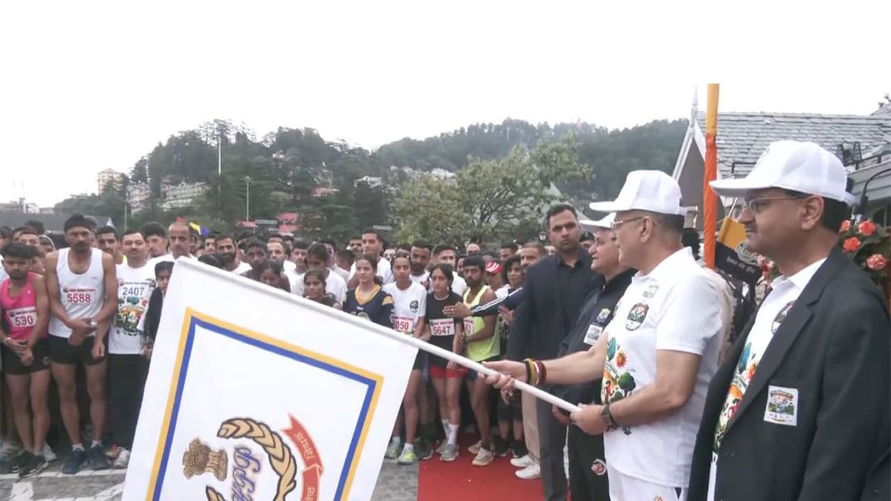 Shimla marathon: Anti-drug, green cause & census drive in focus