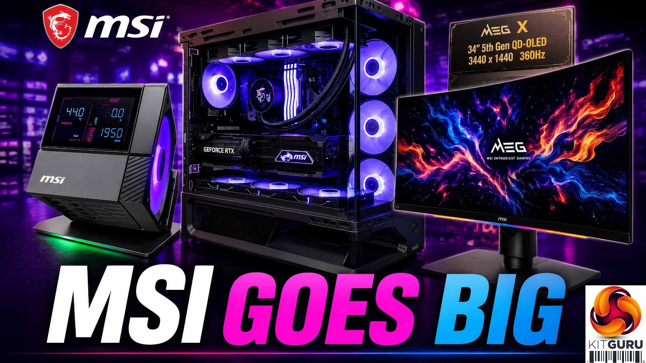 MSI shows off its next generation hardware | Computex 2026