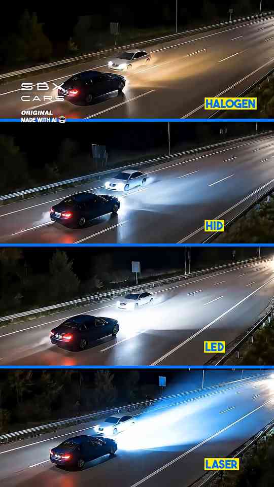 Halogen, HID, LED, or laser? Here’s the difference