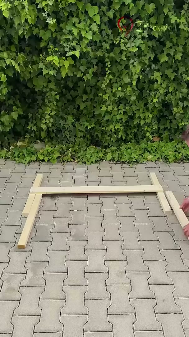 DIY outdoor wooden bench #creative #wooden #bench