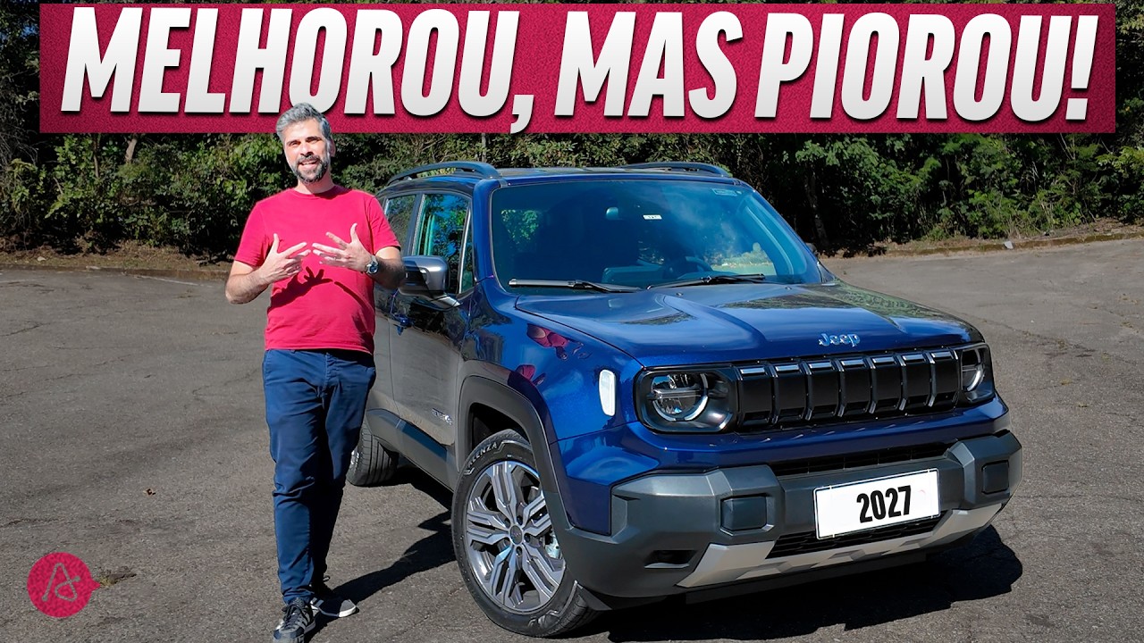Jeep Renegade Longitude 2027: MHEV faz diferença? E o acabamento, por ...