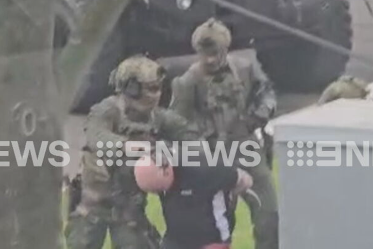 Man charged after heavily armed police swarmed home in Melbourne’s ...
