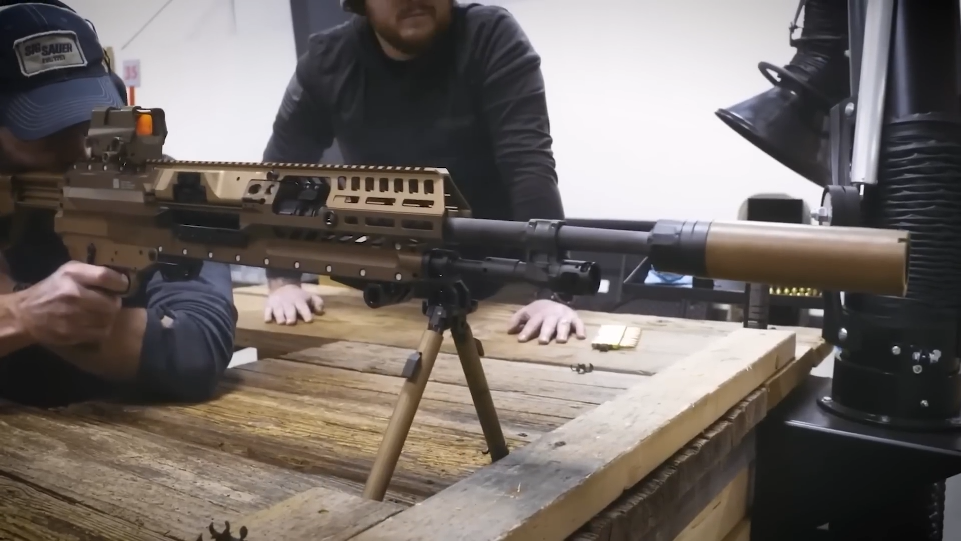 They wanted a rifle that could defeat body armor - this was the result