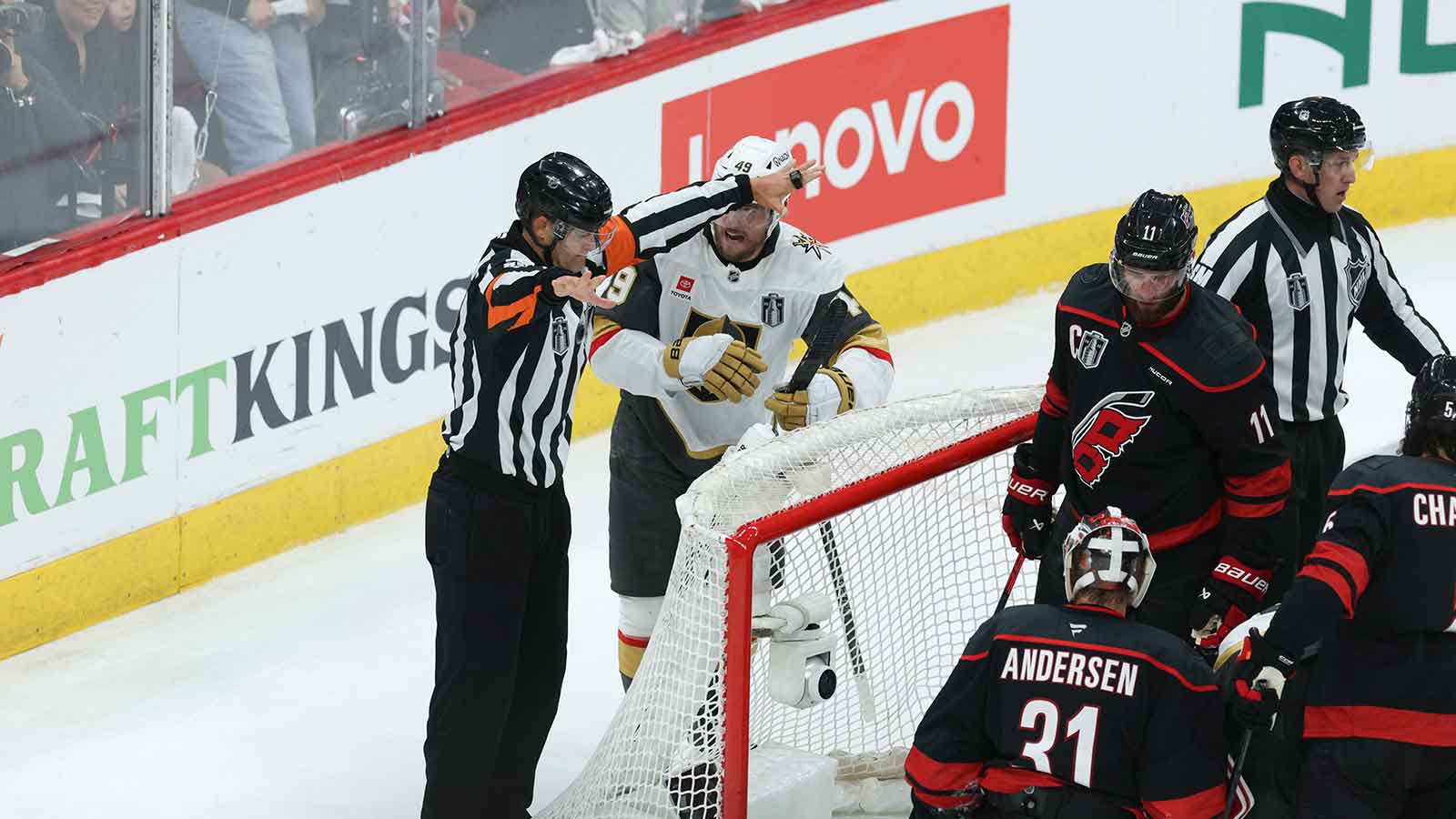 NHL explains controversial Golden Knights no-goal call in Game 2 vs ...