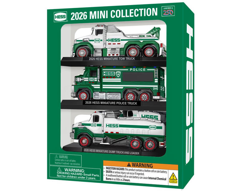 Hess 2026 mini collection marks USA 250 with new set
