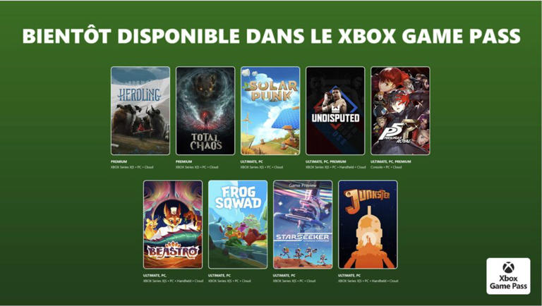 Xbox Game Pass : les 11 nouveaux jeux à découvrir en juin 2026