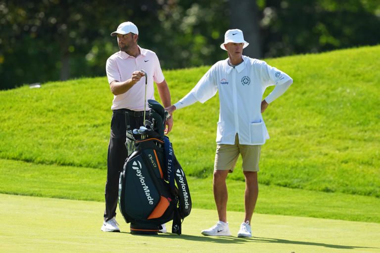 Scheffler criticised over rant at caddie at Memorial Tournament