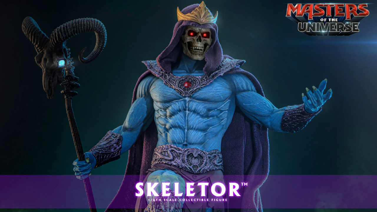 Eternia trema: arriva il nuovo Skeletor di Hot Toys