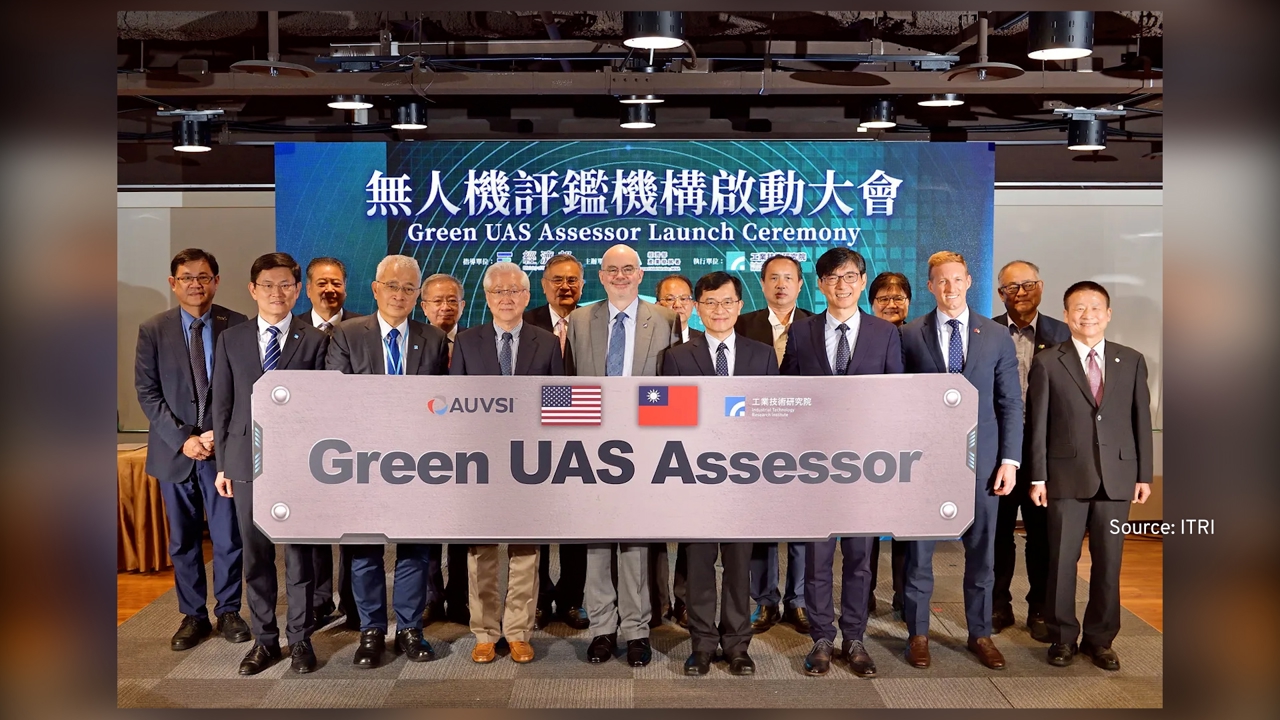 Taiwan's ITRI approved as first non-US green UAS certification body