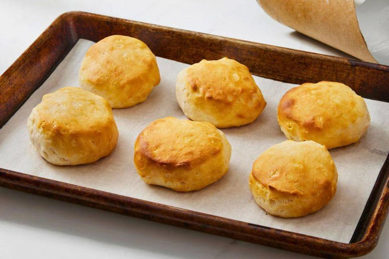Scones are fluffy by adding 1 ingredient that makes them tall and ...